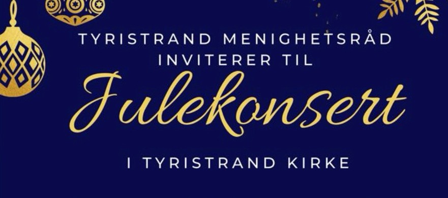 Julekonsert i Tyristrand kirke